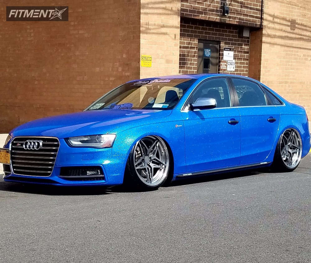 2014 Audi A4 Quattro Base with 20x10 Rotiform VDA and Toyo Tires 245x35 ...