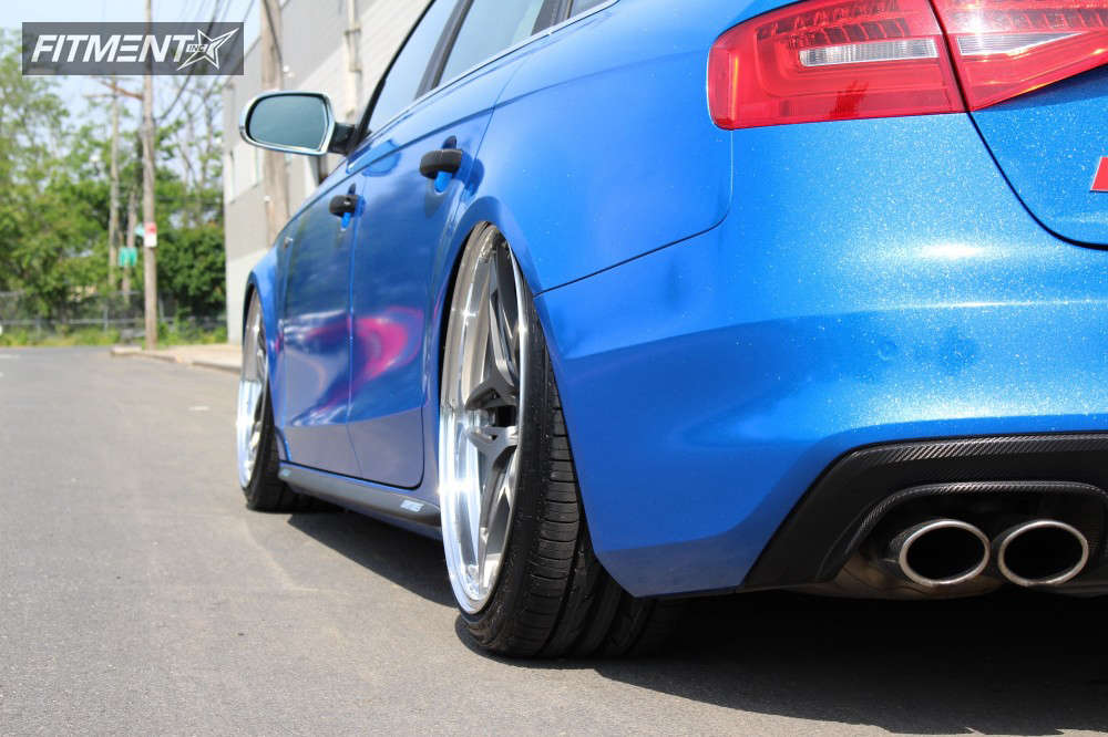2014 Audi A4 Quattro Base with 20x10 Rotiform VDA and Toyo Tires 245x35 ...