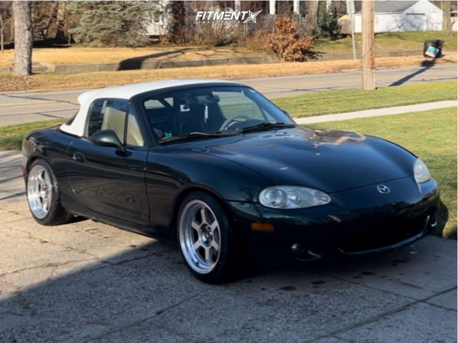 2004 Mazda Miata LS with 16x8 MST Time Attack and Toyo Tires 205x45 on ...