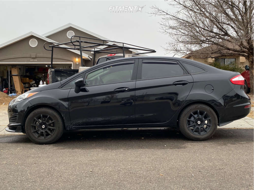 2018 Ford Fiesta SE with 15x6.5 Konig Control and Barum 195x60 on Stock ...