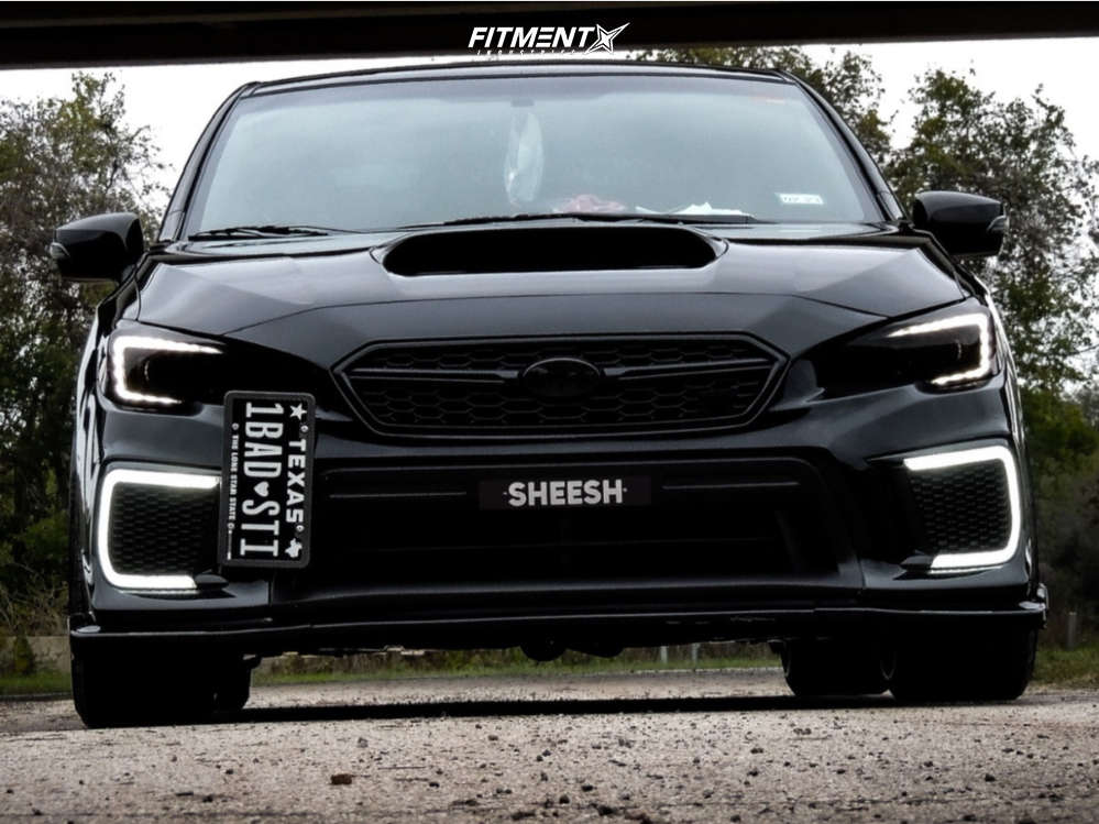 2020 Subaru WRX STI Base with 19x9.5 SSR Gtx01 and Landsail 245x35 on Stock Suspension | 2497194 ...