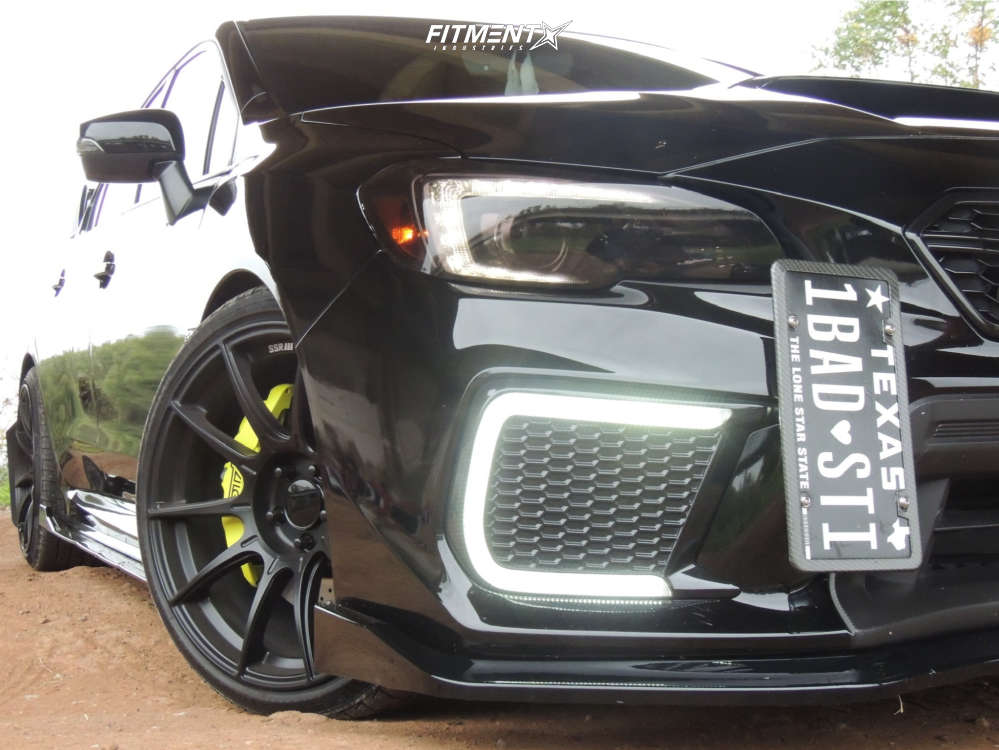 2020 Subaru WRX STI Base with 19x9.5 SSR Gtx01 and Landsail 245x35 on Stock Suspension | 2497194 ...