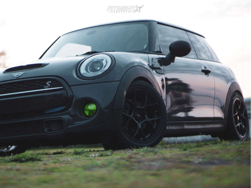 2015 Mini Cooper S with 17x8 Konig Diverge and Ironman 245x45 on ...