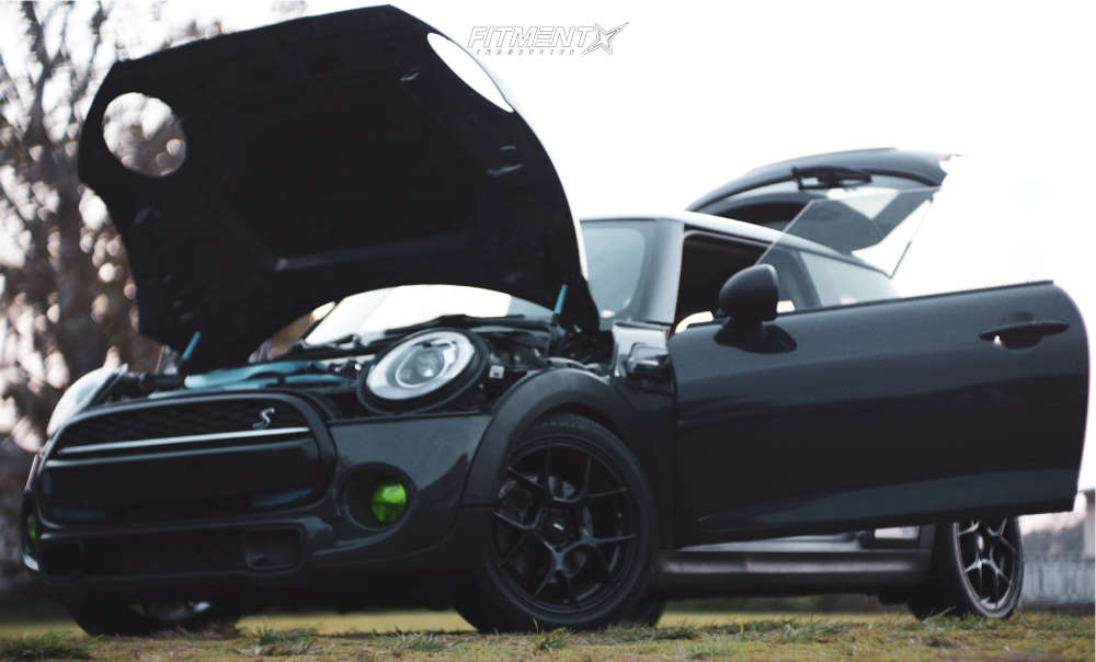 2015 Mini Cooper S with 17x8 Konig Diverge and Ironman 245x45 on ...