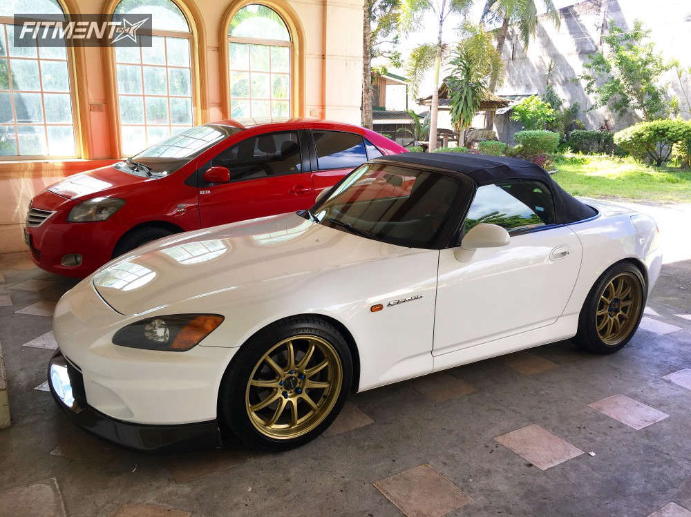 2000 Honda S2000 Base with 18x8.5 Prodrive GC-010G and Dunlop 245x40 on ...