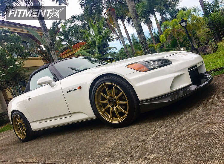 2000 Honda S2000 Base with 18x8.5 Prodrive GC-010G and Dunlop 245x40 on ...