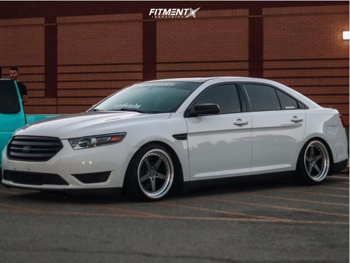 2015 Ford Taurus SE with 19x9.5 ESR Cs5 and Zeetex 225x35 on Coilovers ...