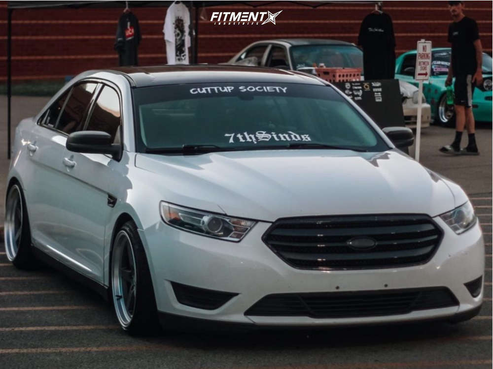 2015 Ford Taurus SE with 19x9.5 ESR Cs5 and Zeetex 225x35 on Coilovers ...