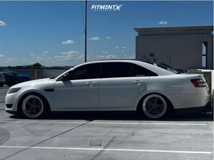 2015 Ford Taurus SE with 19x9.5 ESR Cs5 and Zeetex 225x35 on Coilovers ...