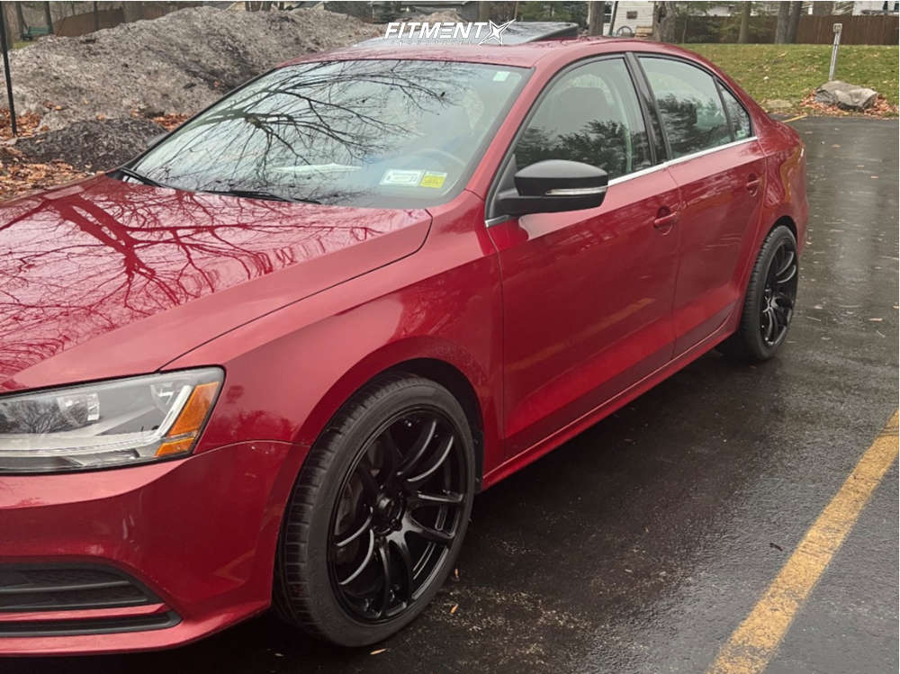 2017 Volkswagen Jetta GLI with 18x8.5 Vors Tr4 and Versatyre 225x40 on ...