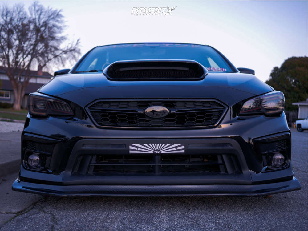 2018 Subaru WRX Premium with 18x9.5 Enkei T6r and Toyo Tires 255x35 on ...