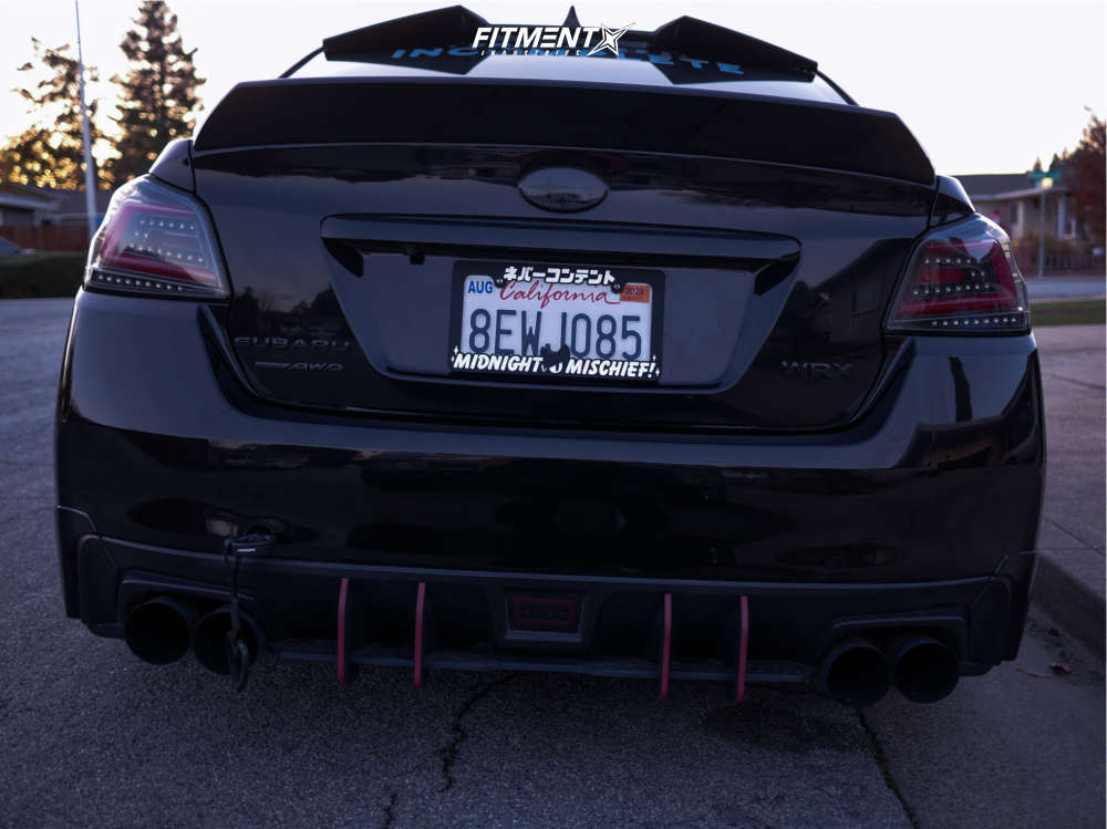 2018 Subaru WRX Premium with 18x9.5 Enkei T6r and Toyo Tires 255x35 on ...