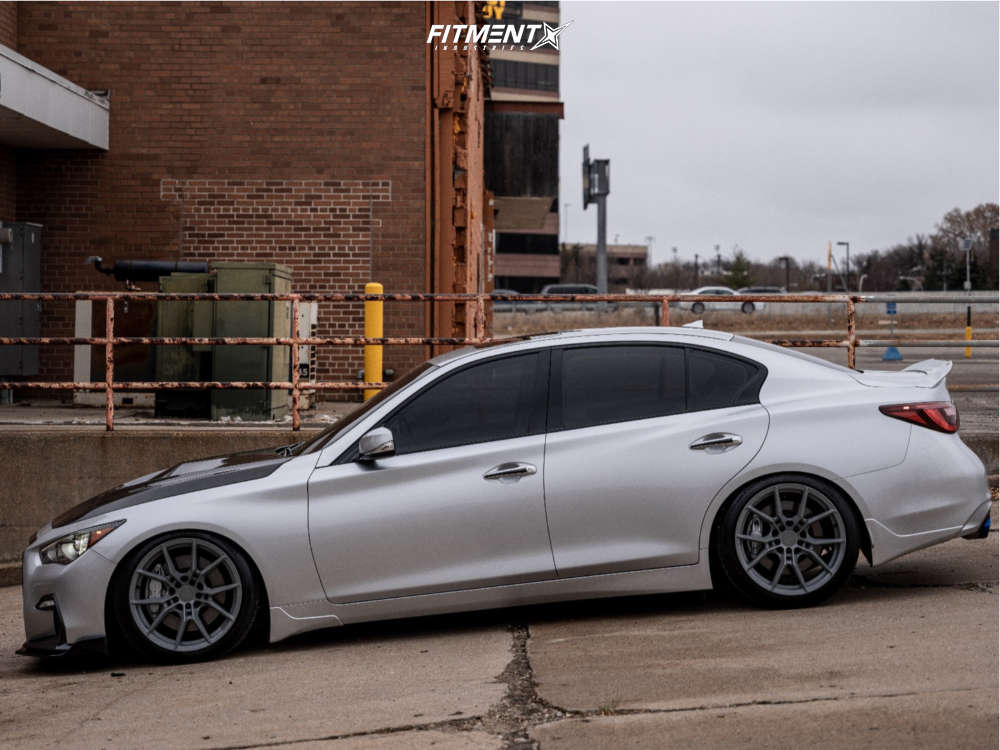 2018 INFINITI Q50 Sport with 19x9.5 TSW Neptune and Continental 245x40 ...