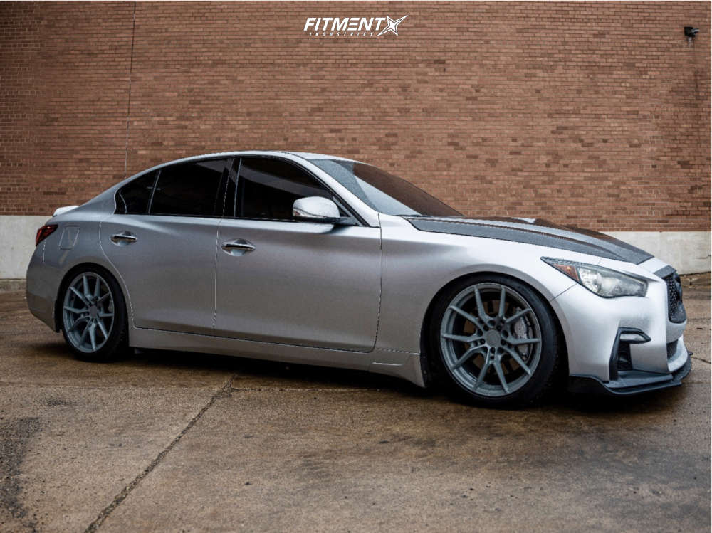 2018 INFINITI Q50 Sport with 19x9.5 TSW Neptune and Continental 245x40 ...