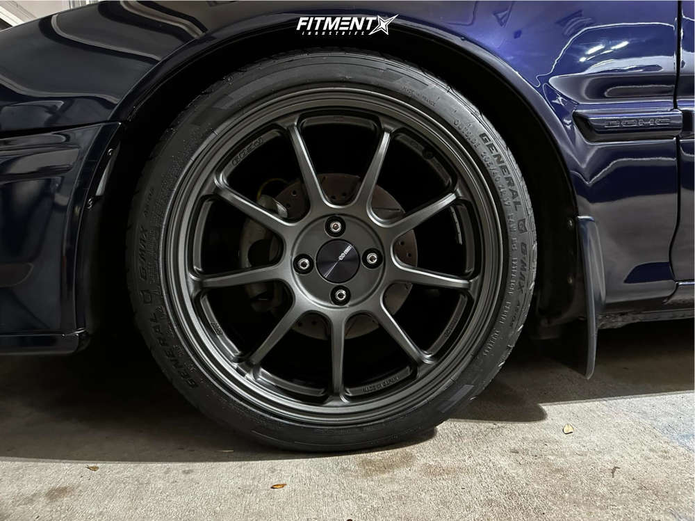 1992 Acura Integra GS with 17x7 Enkei Pf09 and General 205x40 on ...