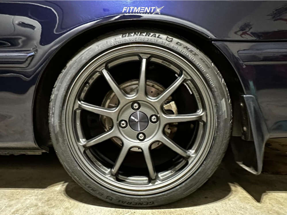 1992 Acura Integra GS with 17x7 Enkei Pf09 and General 205x40 on ...