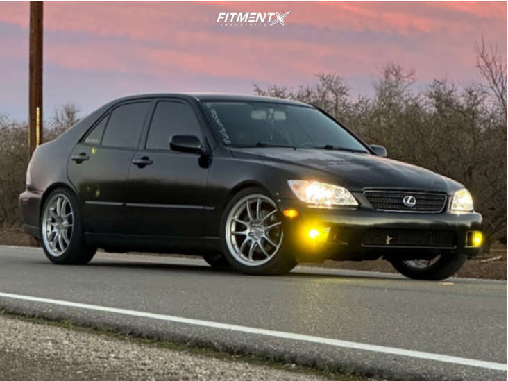 2002 Lexus IS300 Base with 18x8.5 Enkei Pf01 and Toyo Tires 235x40 on ...