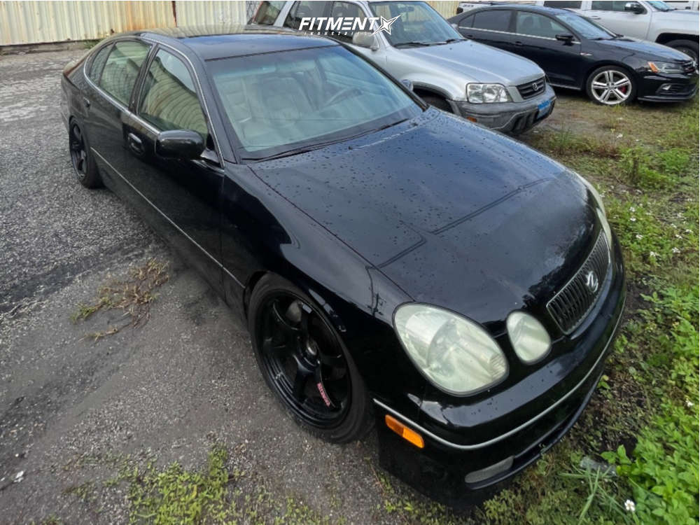 2001 Lexus GS430 Base with 18x9.5 Gram Lights 57dr and Federal 245x40 ...