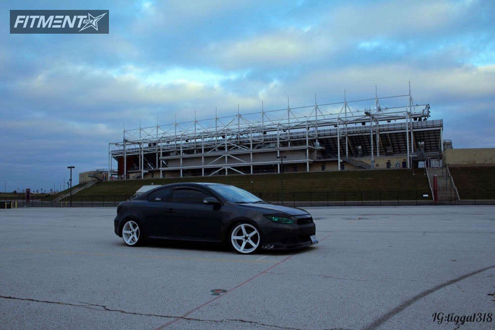 2006 Scion TC Base with 18x9 JNC Jnc026 and General 205x50 on Coilovers ...