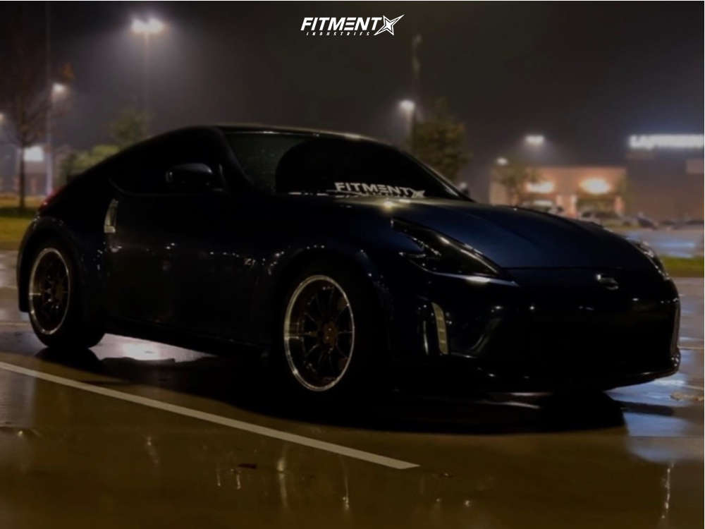 2015 Nissan 370Z Base with 18x9.5 Aodhan Ds07 and Yokohama 235x55 on ...