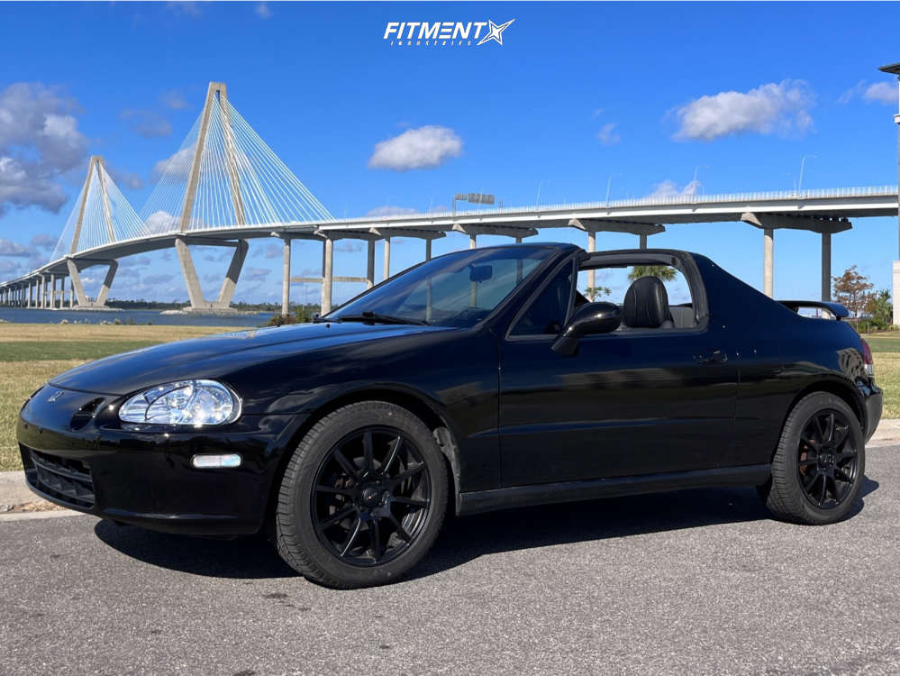 1995 Honda Civic Del Sol Si with 16x7 Focal F-20 and Sumitomo 205x55 on ...