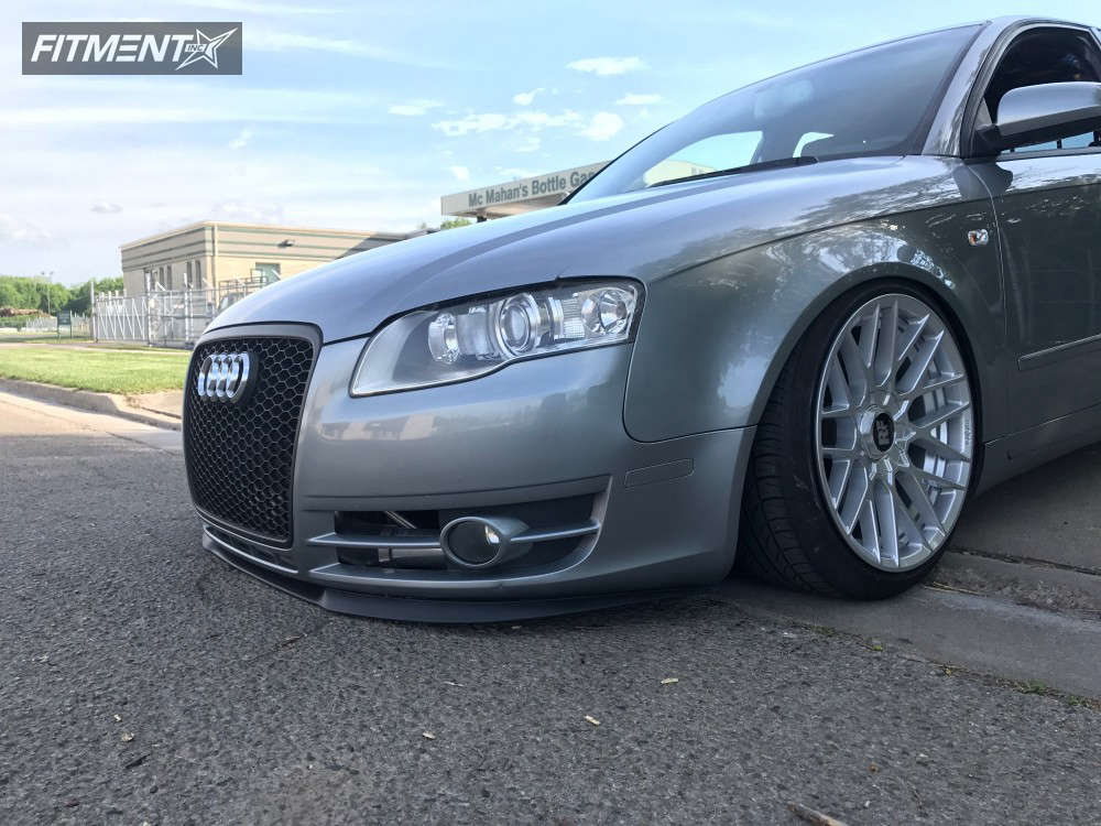 2006 Audi A4 Quattro Base with 18x9.5 Rotiform Rse and Dunlop 225x40 on ...