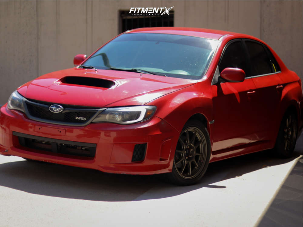 2011 Subaru Impreza WRX with 17x9 Konig Dekagram and Achilles 245x40 on ...