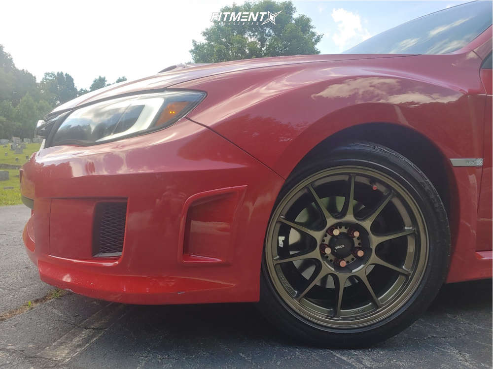 2011 Subaru Impreza WRX with 17x9 Konig Dekagram and Achilles 245x40 on ...