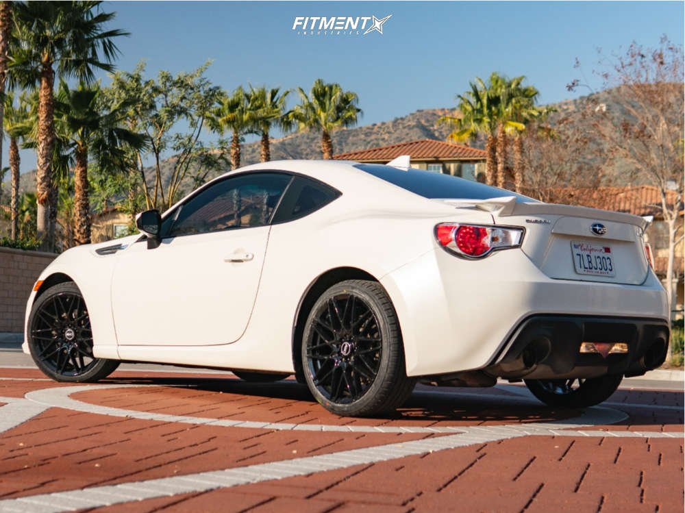 2017 Subaru BRZ Base with 17x7 DRW D17 and Lionhart 215x40 on Stock Suspension | 2505396 ...