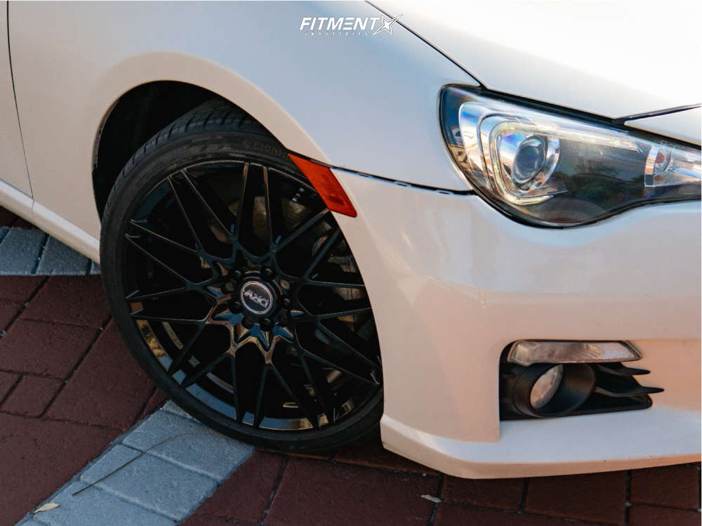 2017 Subaru BRZ Base with 17x7 DRW D17 and Lionhart 215x40 on Stock ...