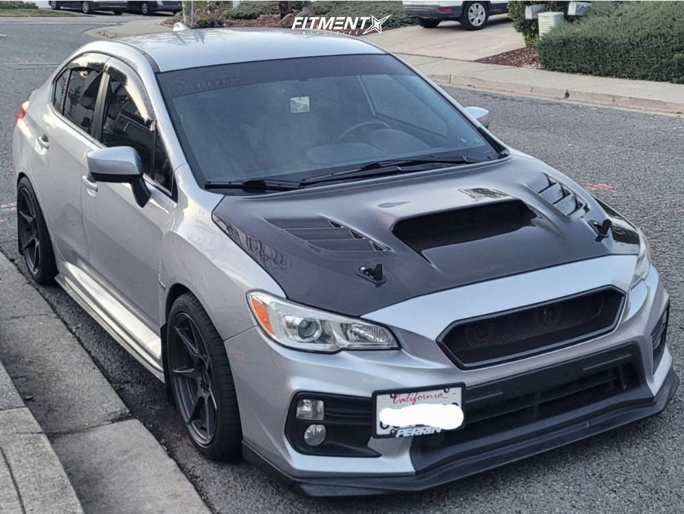 2018 Subaru WRX Premium with 18x9.5 Enkei Tfr and Michelin 265x35 on ...