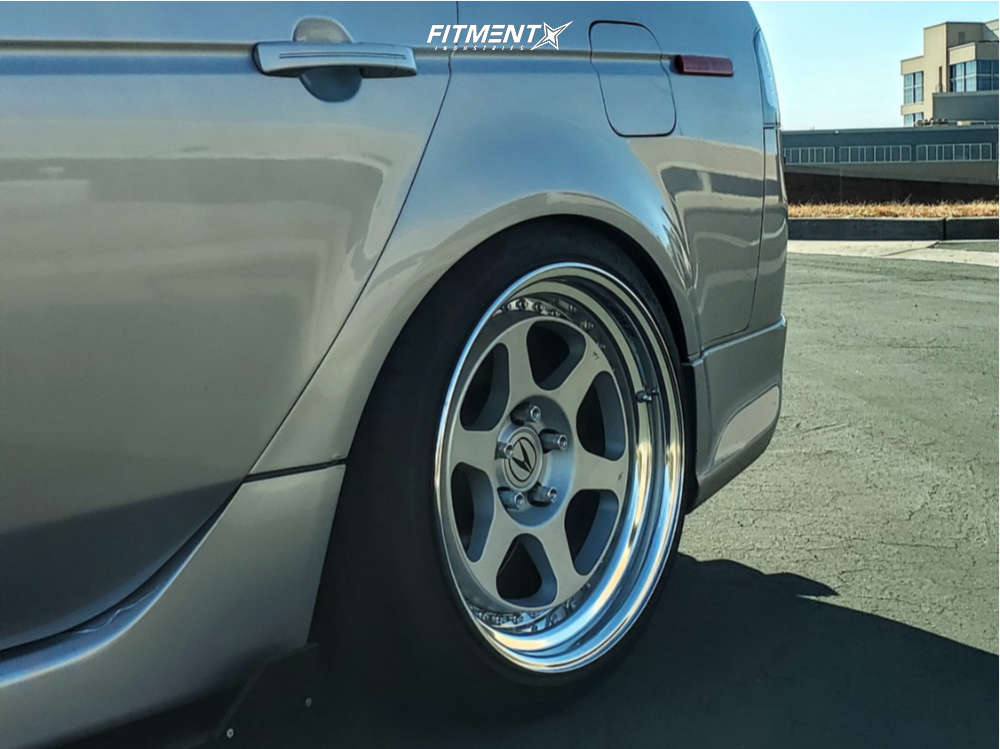 2005 Acura TL Base with 18x9.5 Work Meister L1 3p and Federal 225x40 on ...