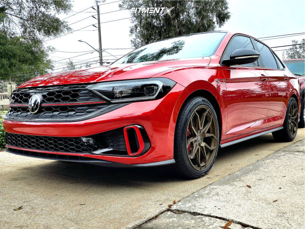 2022 Volkswagen Jetta GLI Autobahn with 19x8.5 Momo RF Series Anzio and ...