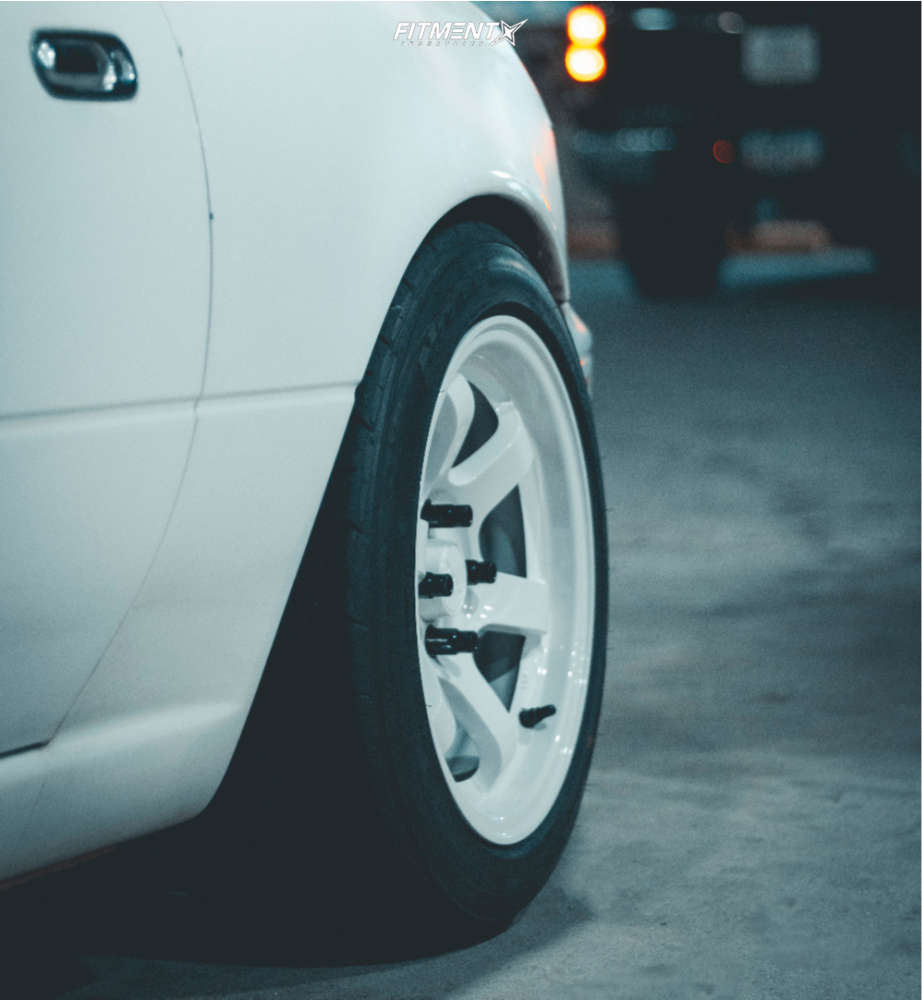 1990 Mazda Miata Base with 15x8 Rota Grid and Nitto 205x50 on Coilovers ...