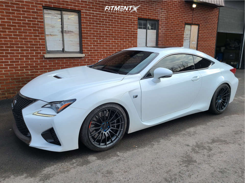 2015 Lexus RC F Base with 19x9.5 Enkei Rs05-rr and Michelin 255x35 on Coilovers | 2509735 ...