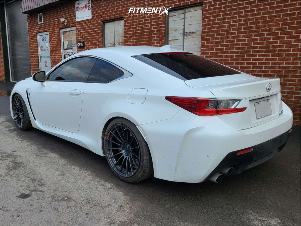 2015 Lexus RC F Base with 19x9.5 Enkei Rs05-rr and Michelin 255x35 on Coilovers | 2509735 ...
