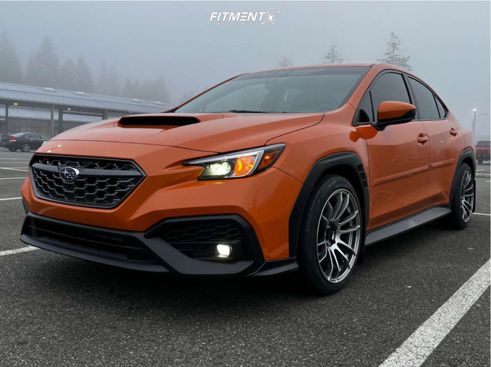 2022 Subaru WRX Premium with 18x9.5 AVID1 Av20 and Toyo Tires 245x40 on Stock Suspension ...
