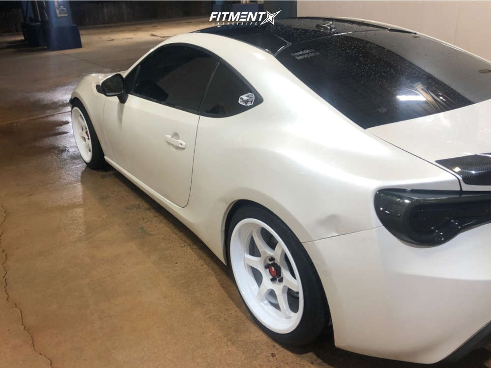 2013 Subaru BRZ Limited with 18x9.5 Aodhan Ah08 and Toyo Tires 235x40 on Lowering Springs ...
