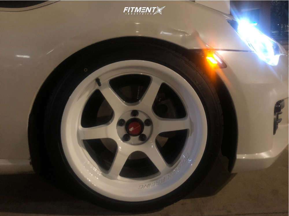 2013 Subaru BRZ Limited with 18x9.5 Aodhan Ah08 and Toyo Tires 235x40 on Lowering Springs ...