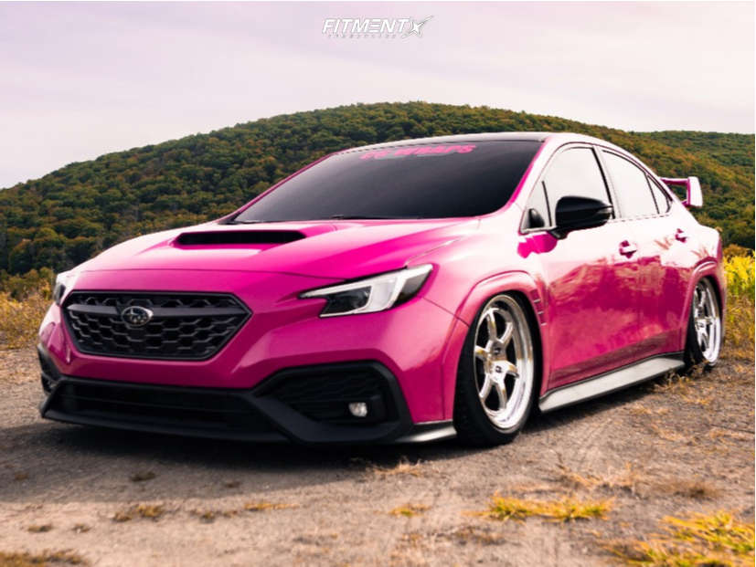 2022 Subaru WRX Limited with 18x9.5 Kansei Roku and Westlake 215x35 on ...