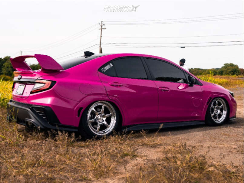 2022 Subaru WRX Limited with 18x9.5 Kansei Roku and Westlake 215x35 on ...