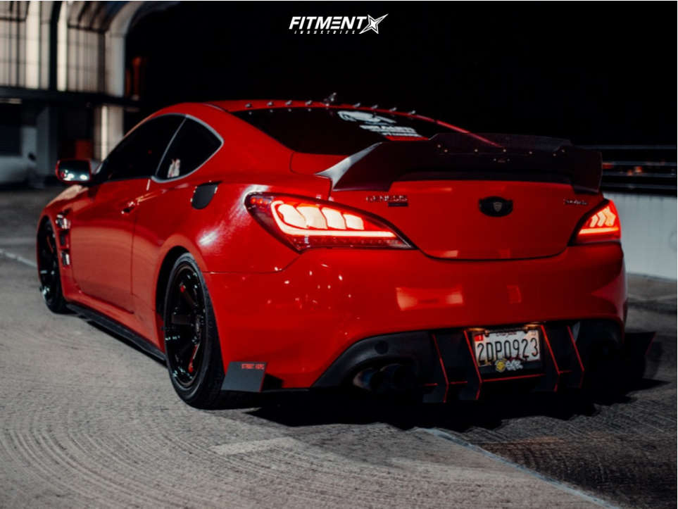 2012 Hyundai Genesis Coupe 2.0T Premium with 18x8.5 AVID1 Av6 and ...