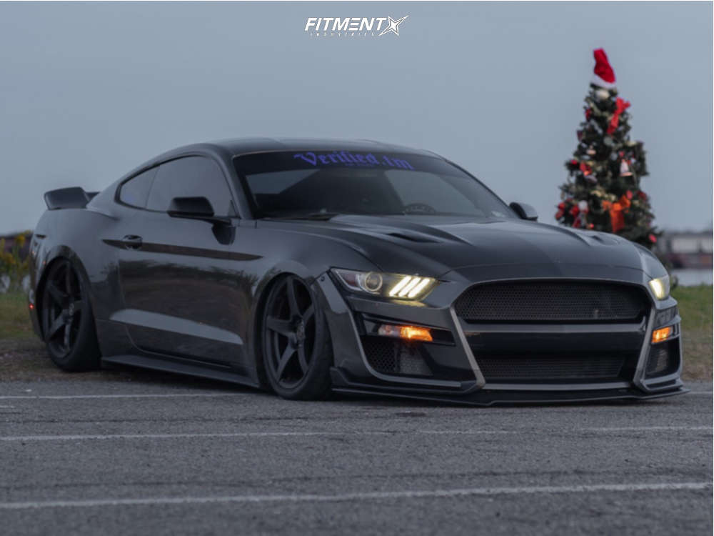 2015 Ford Mustang GT with 19x9.5 Forgestar Cf5 and Firestone 265x35 on ...