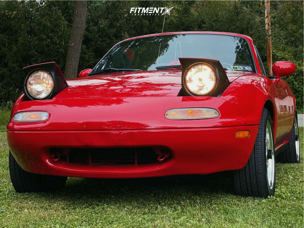 1992 Mazda Miata Base with 15x7 Enkei 92 and Hankook 205x50 on Stock ...