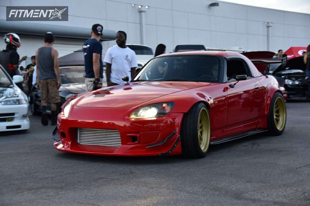 2006 Honda S2000 Base with 18x9.5 Cosmis Racing XT-206R and Hankook 255x30 on Coilovers | 251278 ...