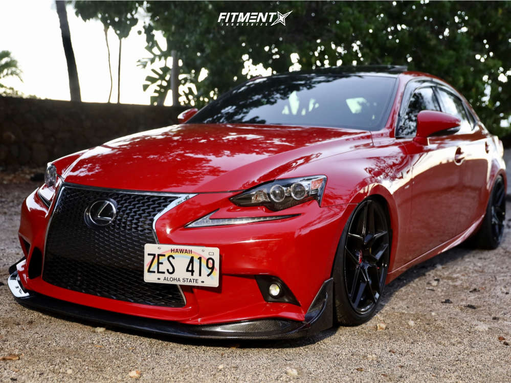 2016 Lexus IS350 F Sport with 19x8.5 Rohana Rfx11 and Pirelli 225x45 on ...