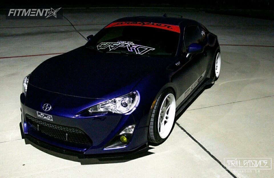 2016 Scion FR-S Base with 18x9.5 MST Suzuka and Accelera 225x40 on ...
