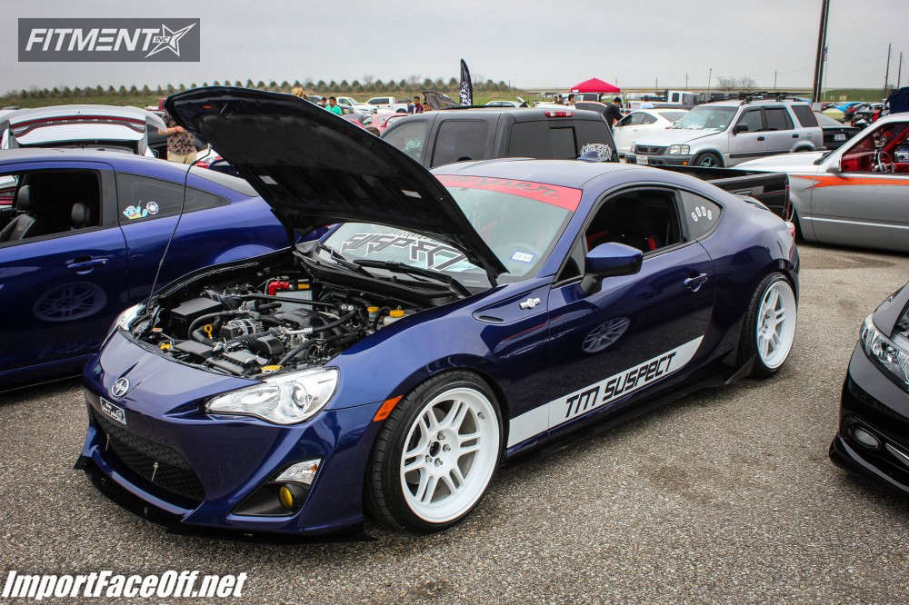 2016 Scion FR-S Base with 18x9.5 MST Suzuka and Accelera 225x40 on ...