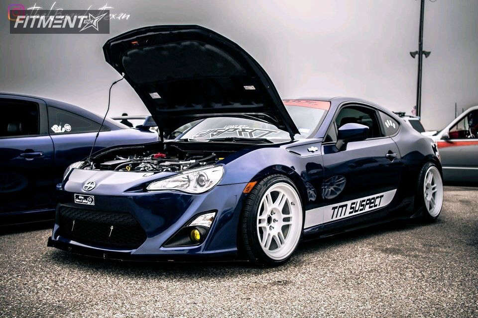 2016 Scion FR-S Base with 18x9.5 MST Suzuka and Accelera 225x40 on ...