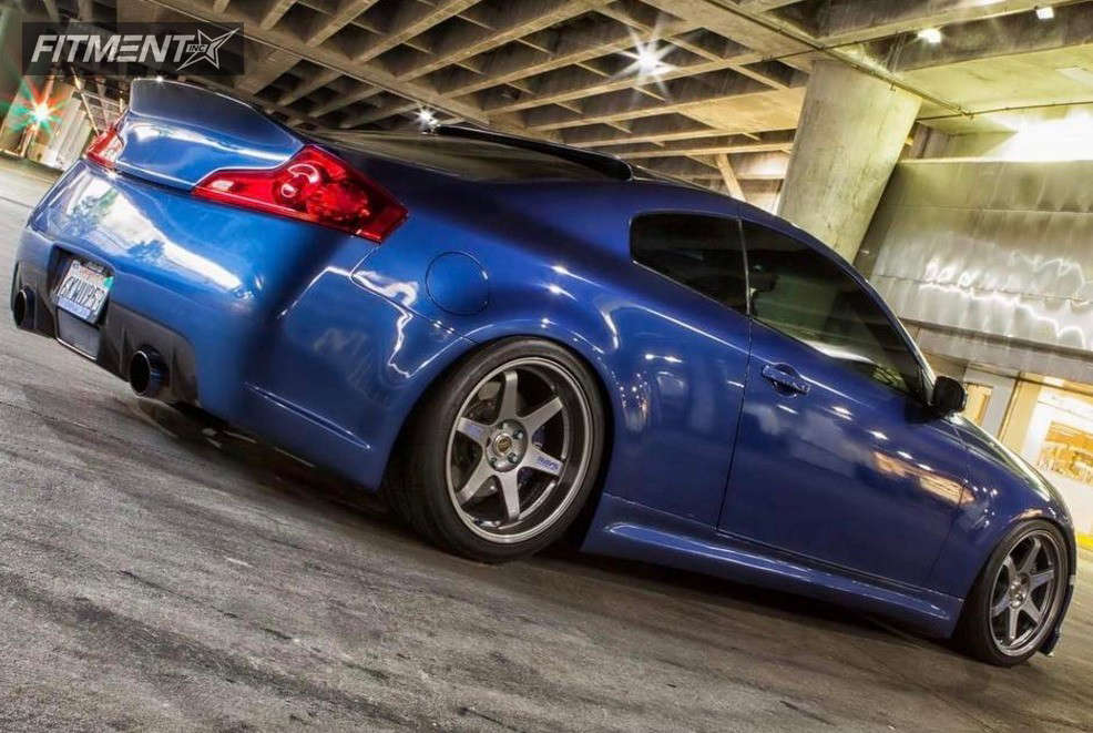 2007 INFINITI G35 Journey with 19x9.5 Volk Te37 and Nitto 255x35 on ...